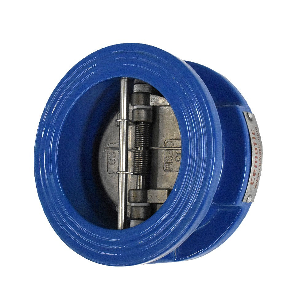 Duo Check Valve | Viton seat | SS316 Disc – Cematic