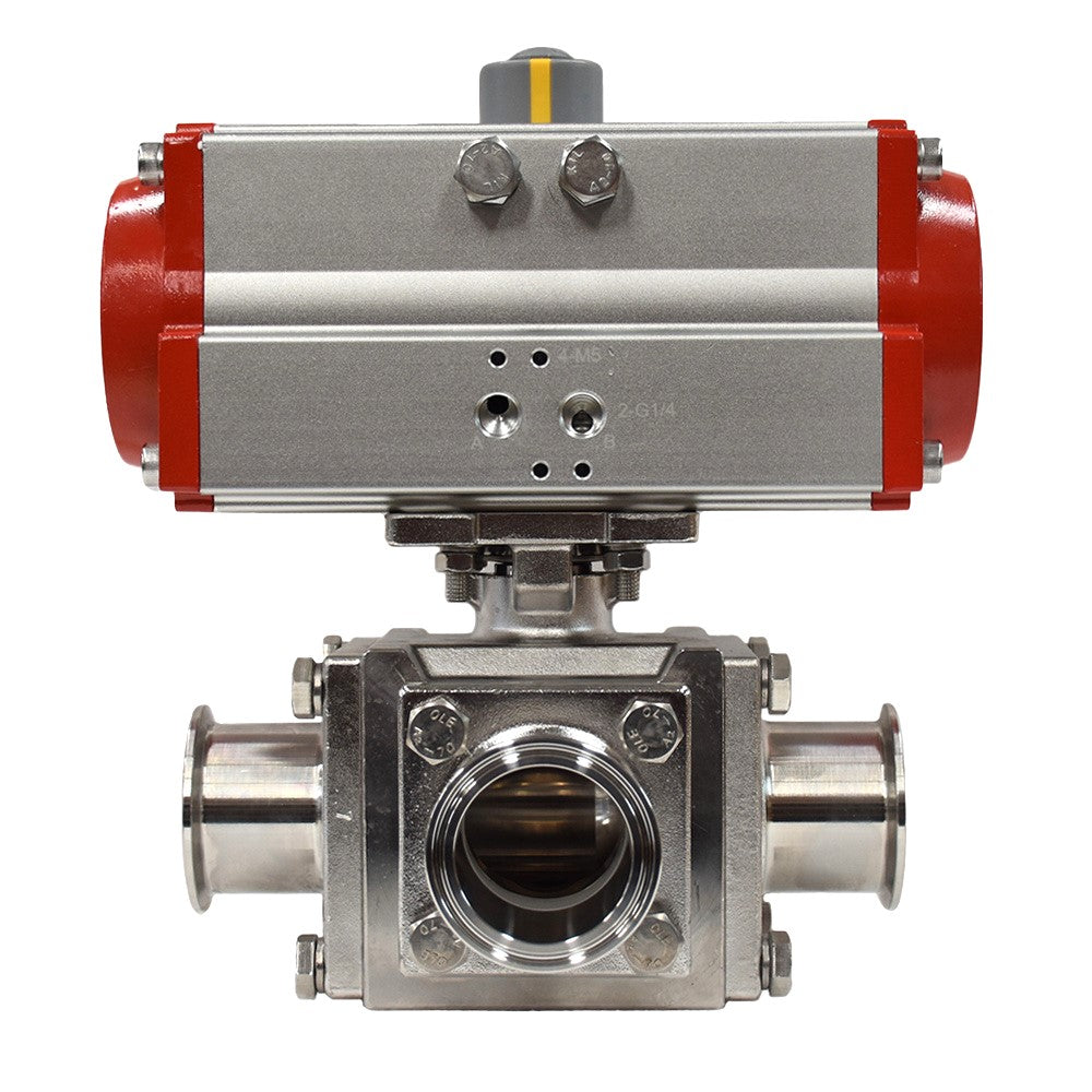 Ball Clamp Valve | Health | 3 Ways | SS 316L | – Cematic